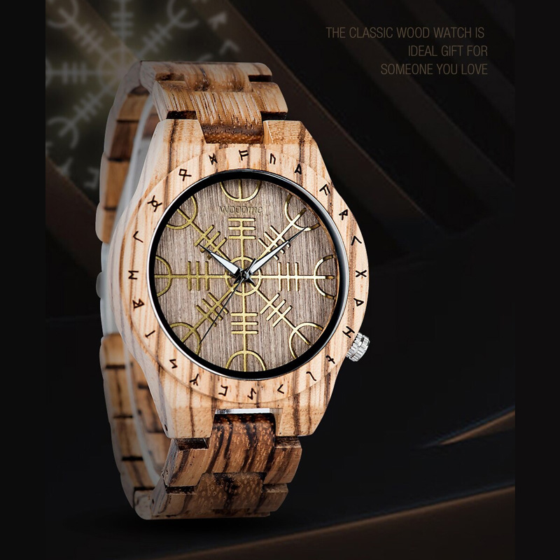 THE VEGVISIR - Wooden Watch Shop